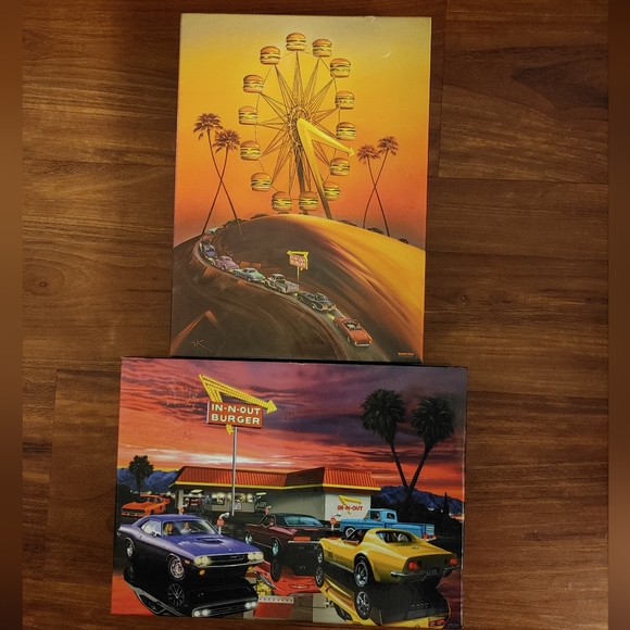 In-N-Out Burger | Games | Innout Burger Collectors Puzzle | Poshmark